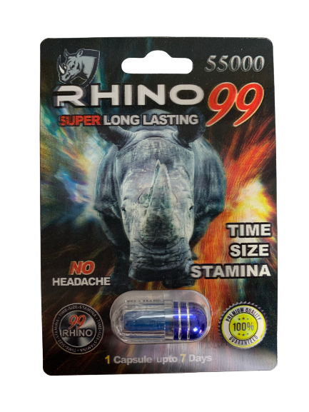 Rhino 99 55000 5 Pill Pack – Honeymoonpill