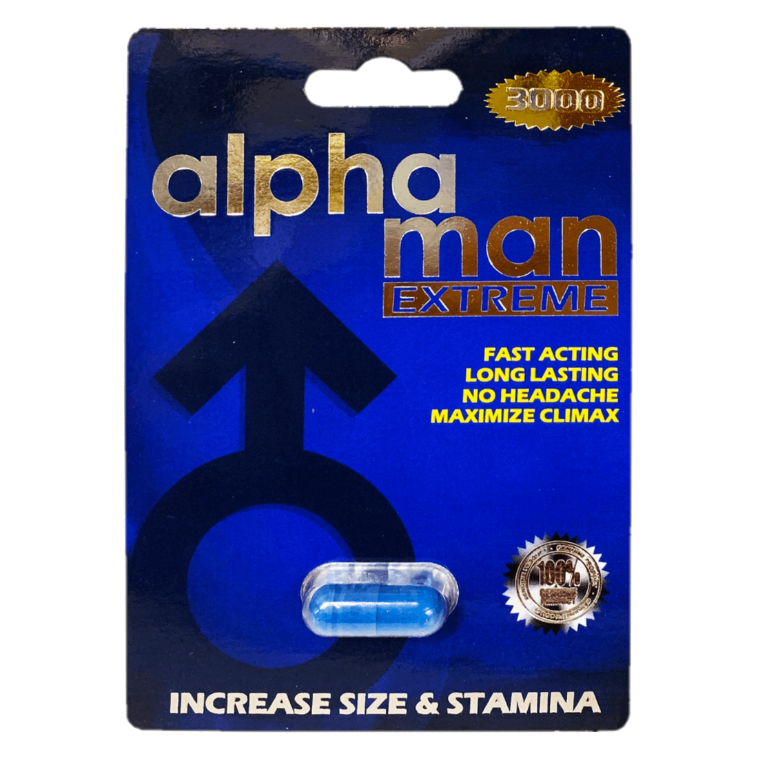 Alpha Man 3000 20 Pill Pack – Honeymoonpill